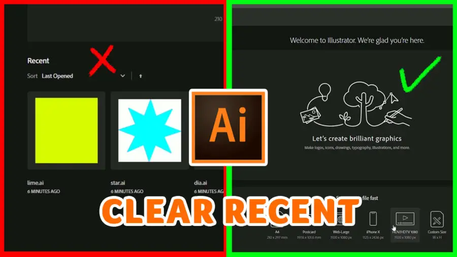 How To Remove Recent Files In Illustrator CC Graphics Mob
