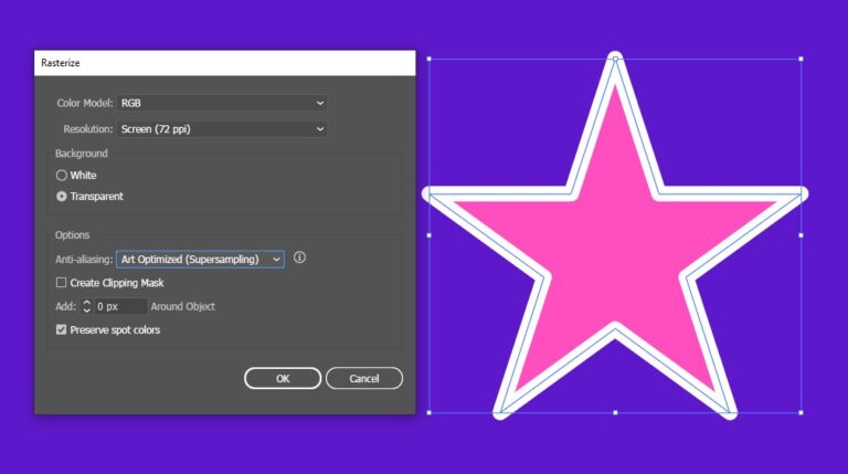What Does Rasterize Mean In Adobe Illustrator? ANSWERED! - Graphics Mob