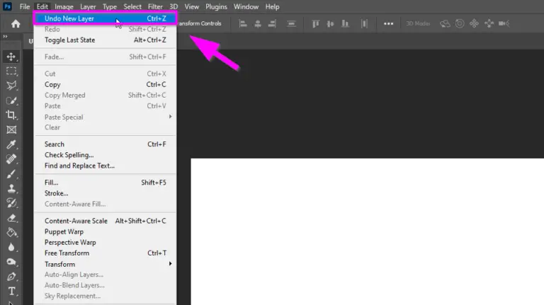How to Undo in Photoshop: 3 Fastest Ways - Graphics Mob